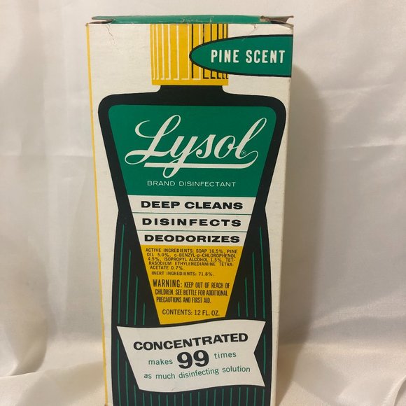 Accents | Vintage Lysol Disinfectant Bottle | Poshmark
